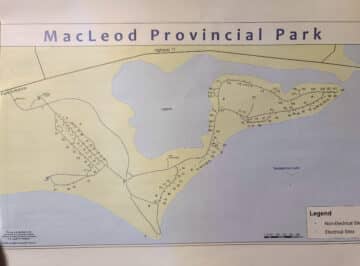 Macleod Provincial Park Campground Review [RV Camping] - 2 Nerds In A Truck