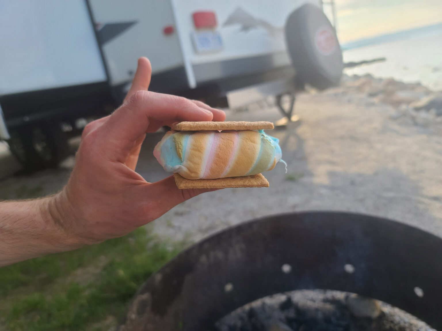 Best Camping Marshmallows for S'Mores Over A Camp Fire - 2 Nerds In A Truck
