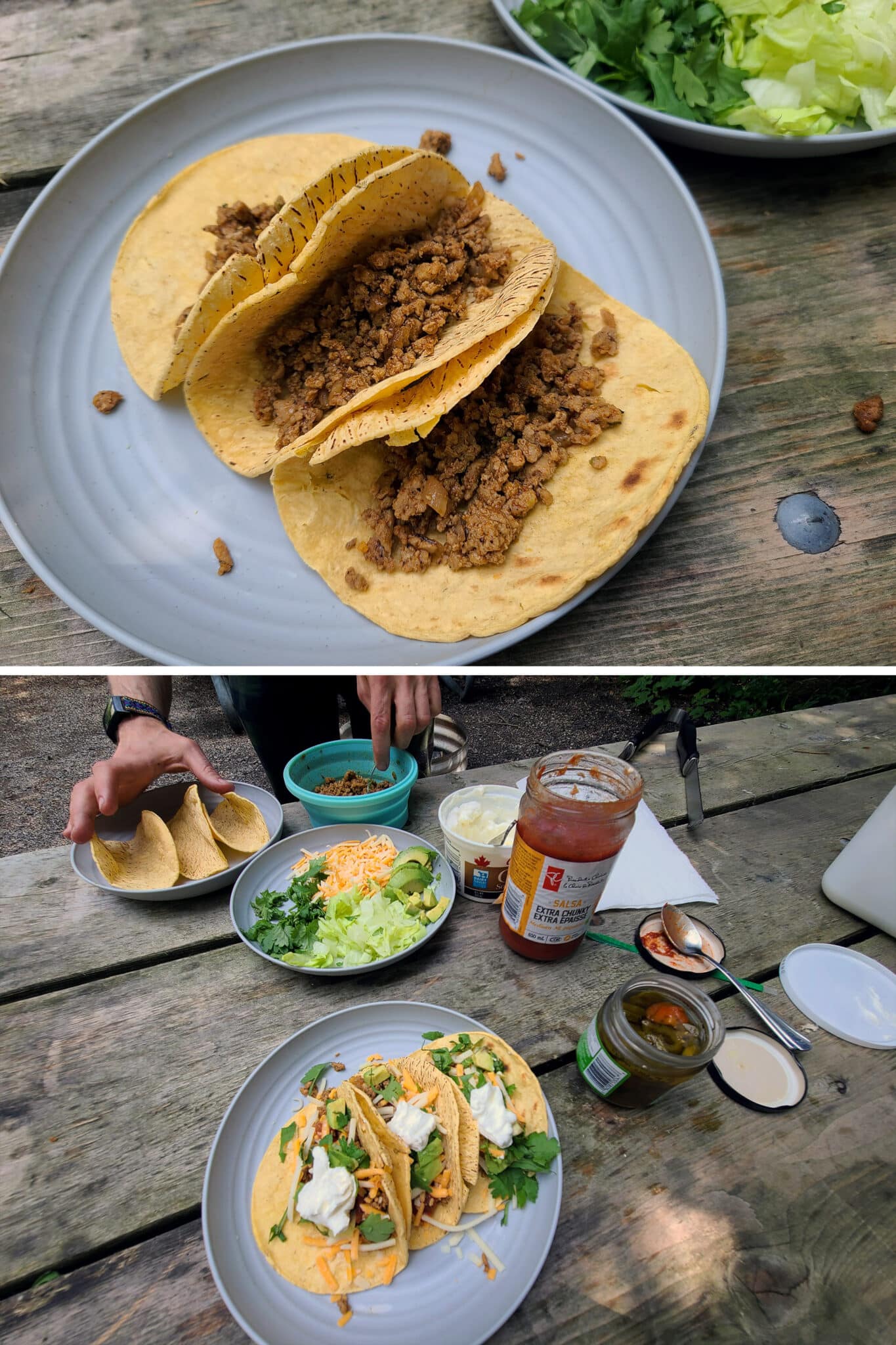 Easy Camping Tacos Recipe [2 ways!] - 2 Nerds In A Truck
