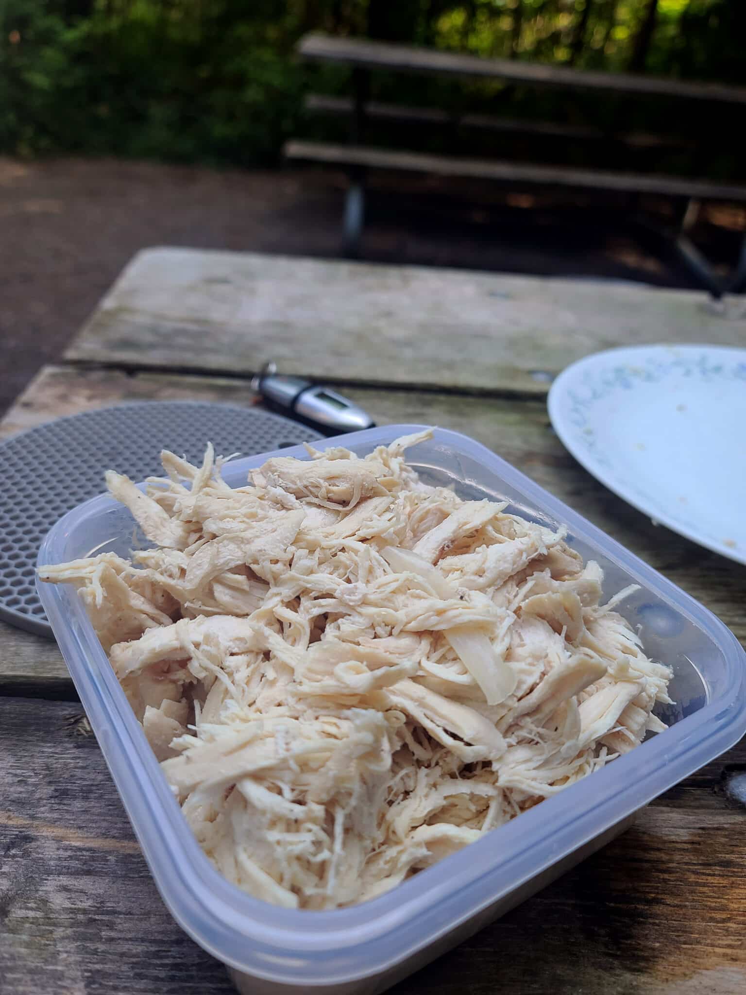 Easy Dutch Oven Pulled Chicken Recipe - 2 Nerds In A Truck