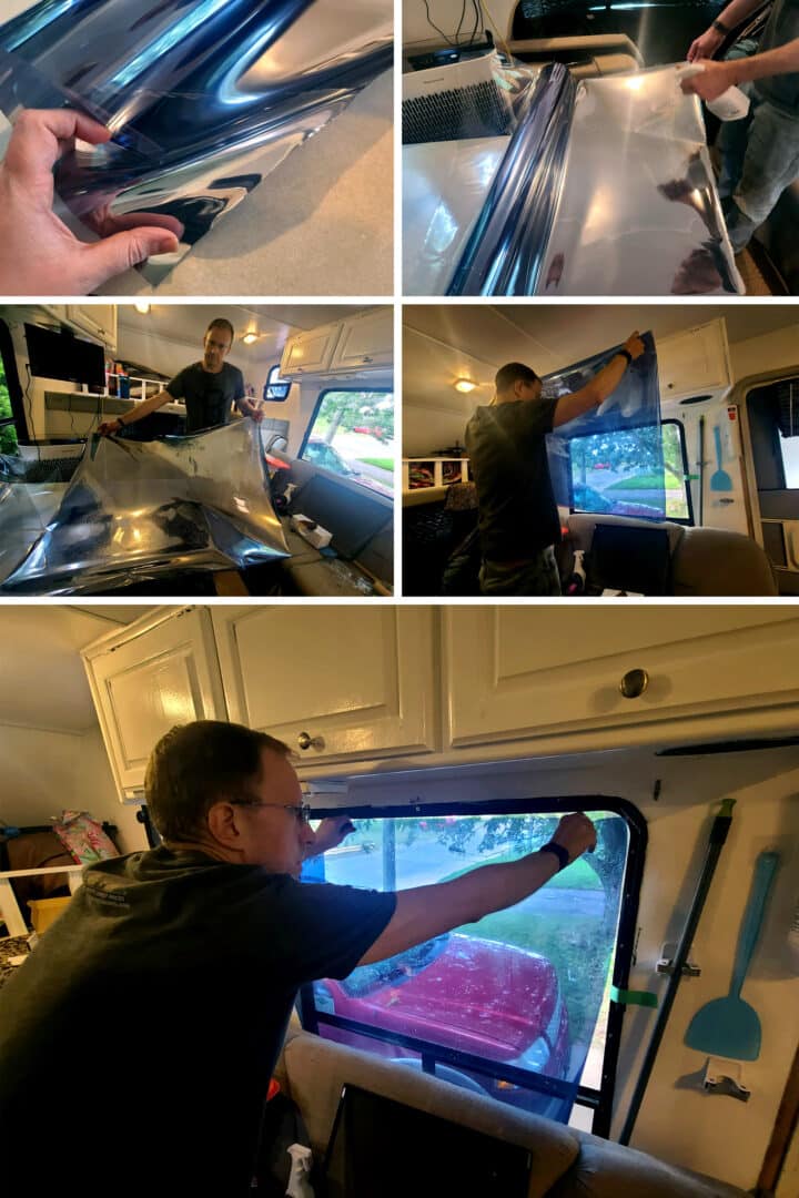 Easy DIY RV Window Tinting [For Privacy & Heat Reduction] - 2 Nerds In ...