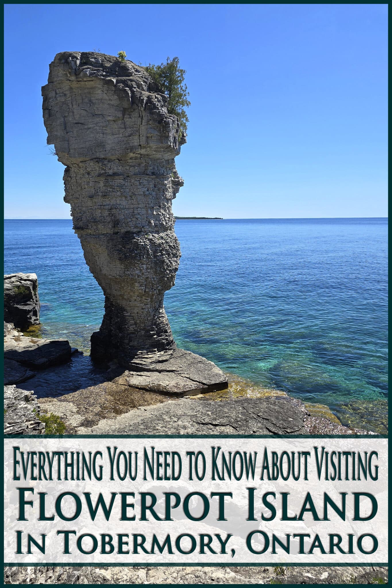 Visiting Flowerpot Island [Tobermory, Bruce Peninsula, Ontario] - 2 ...