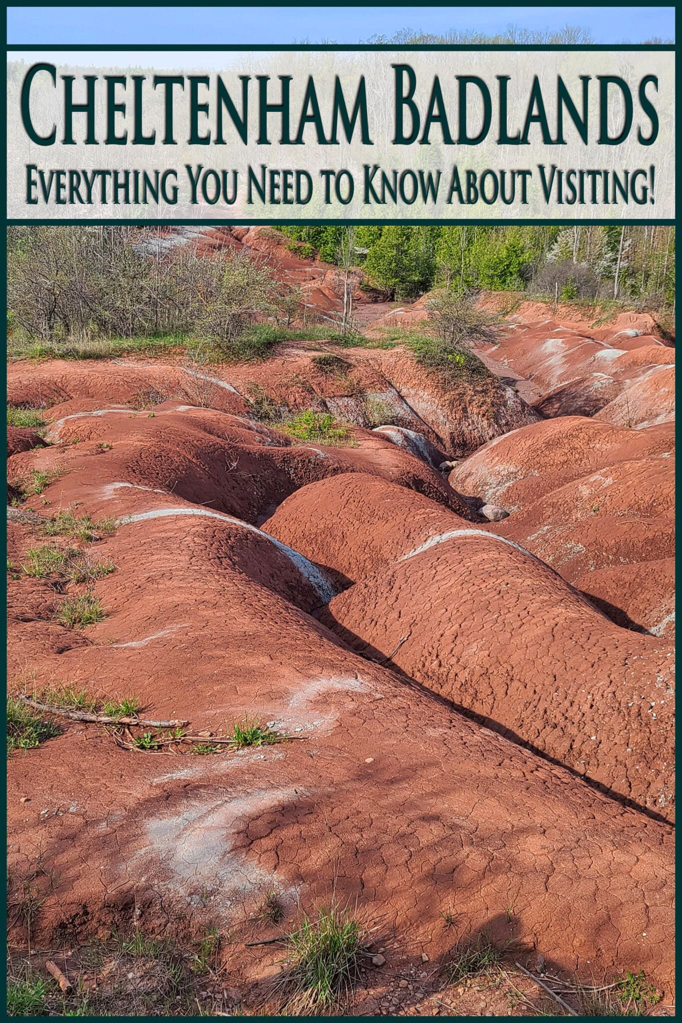 Visiting the Cheltenham Badlands - Caledon, Ontario - 2 Nerds In A Truck