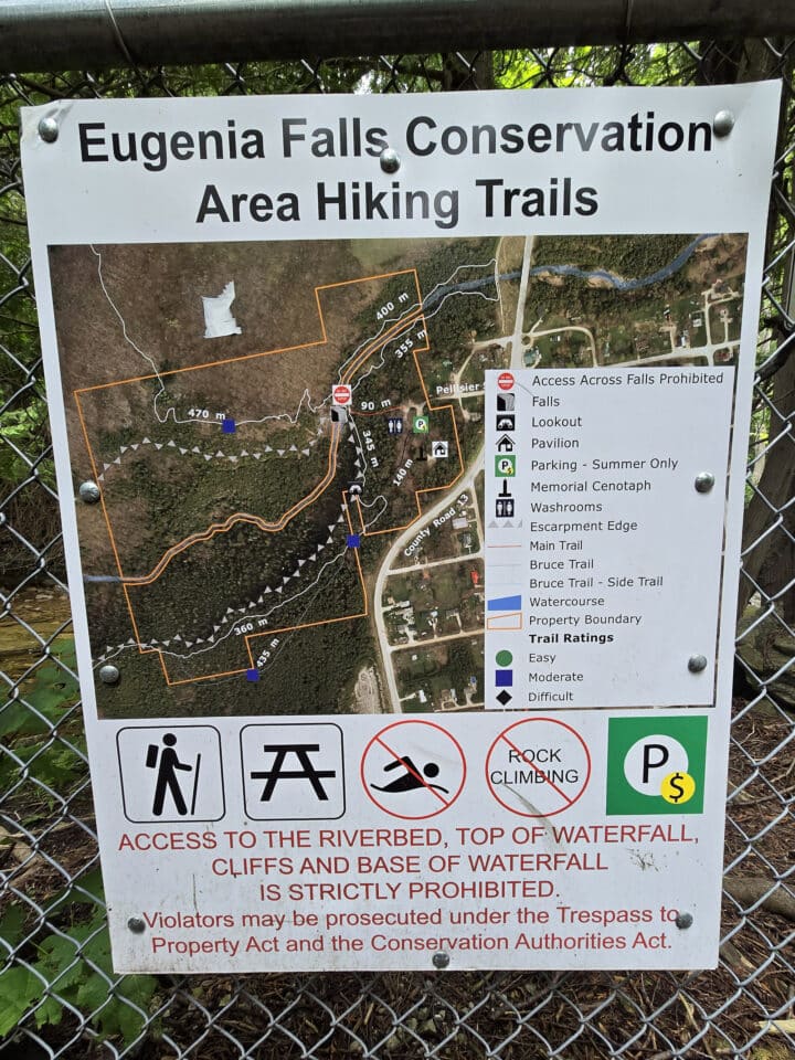Eugenia Falls Conservation Area [Waterfall & Hiking Trail] - 2 Nerds In ...