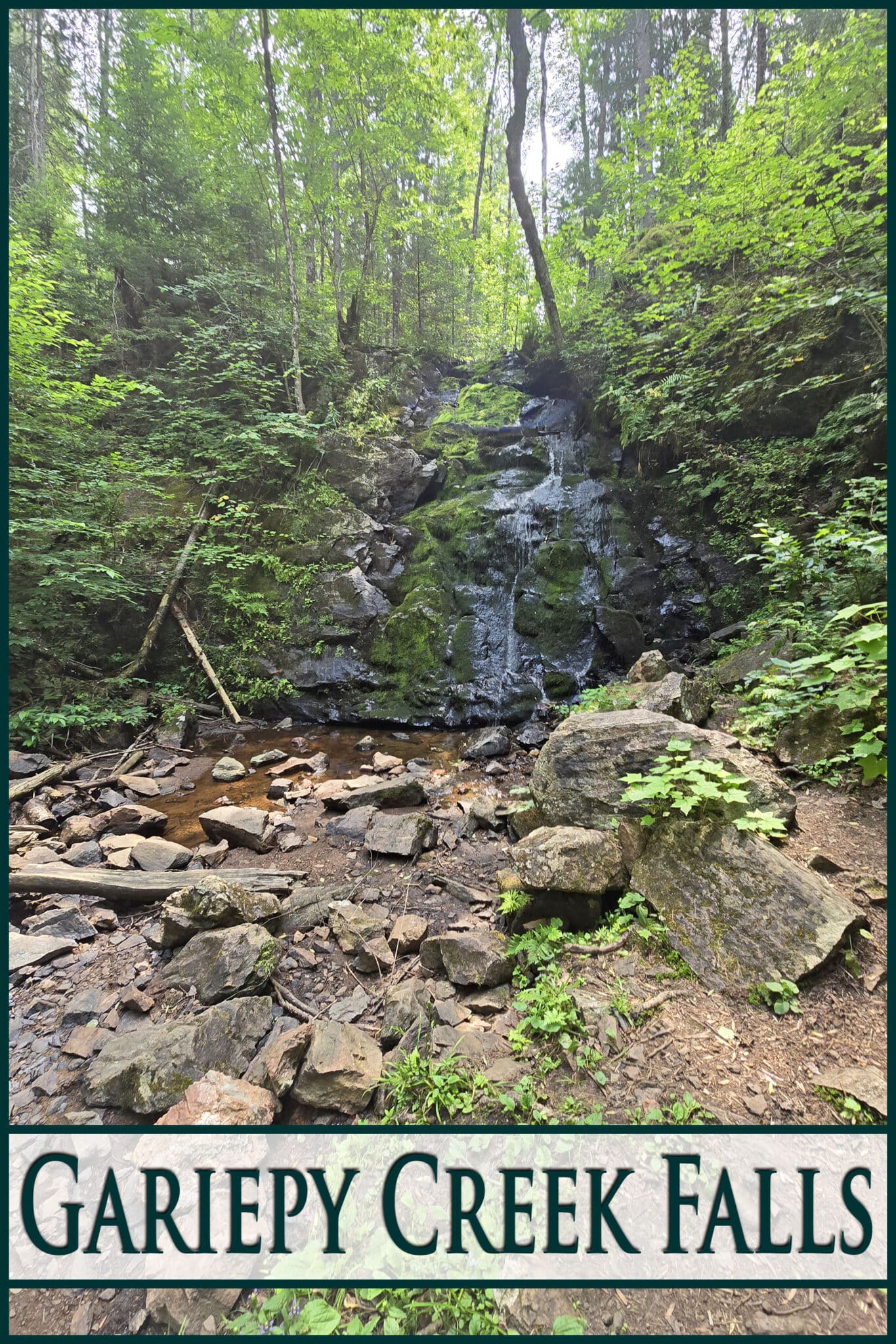 Gariepy Creek Falls [Laurentian Valley Waterfall] - 2 Nerds In A Truck