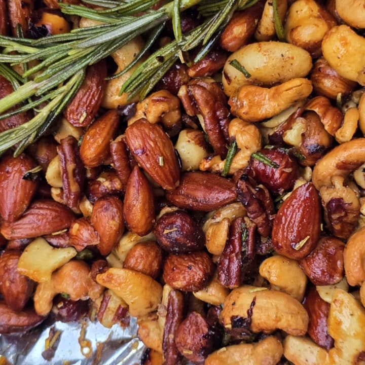 Camp Fire Roasted Spiced Nuts Recipe - Sweet & Spicy! - 2 Nerds In A Truck