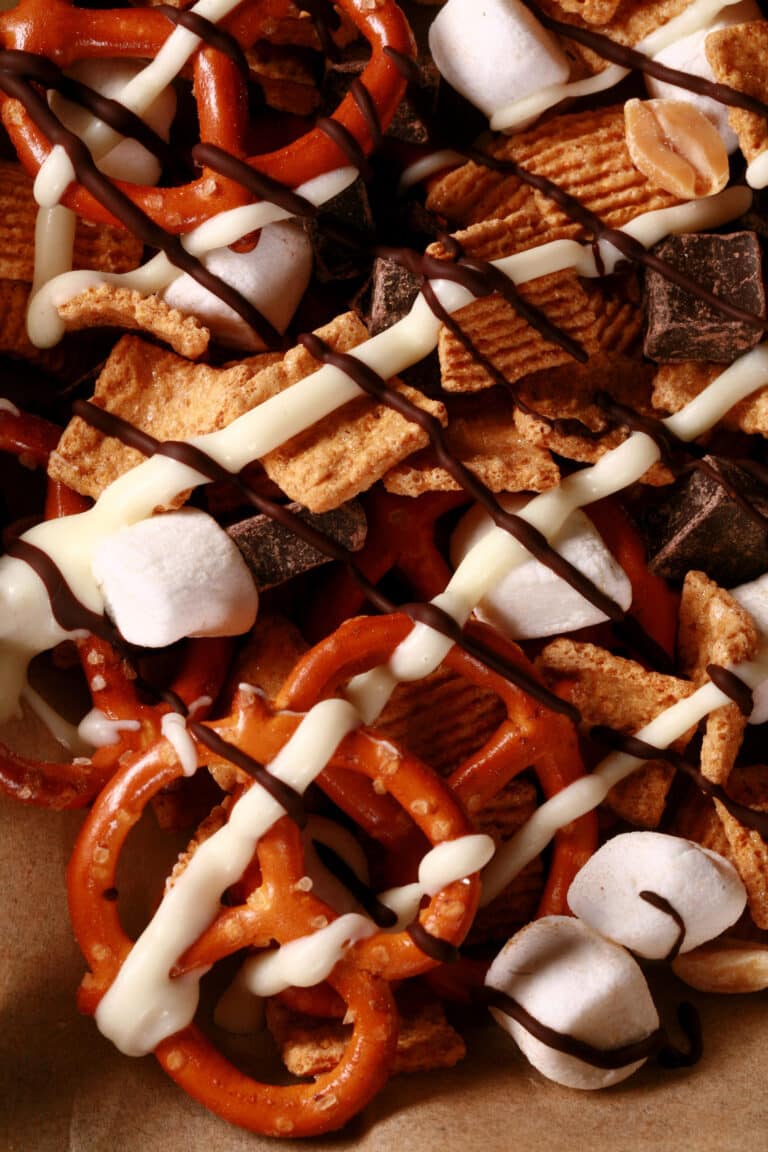S'Mores Trail Mix Recipe - A Fun Camping Snack! - 2 Nerds In A Truck