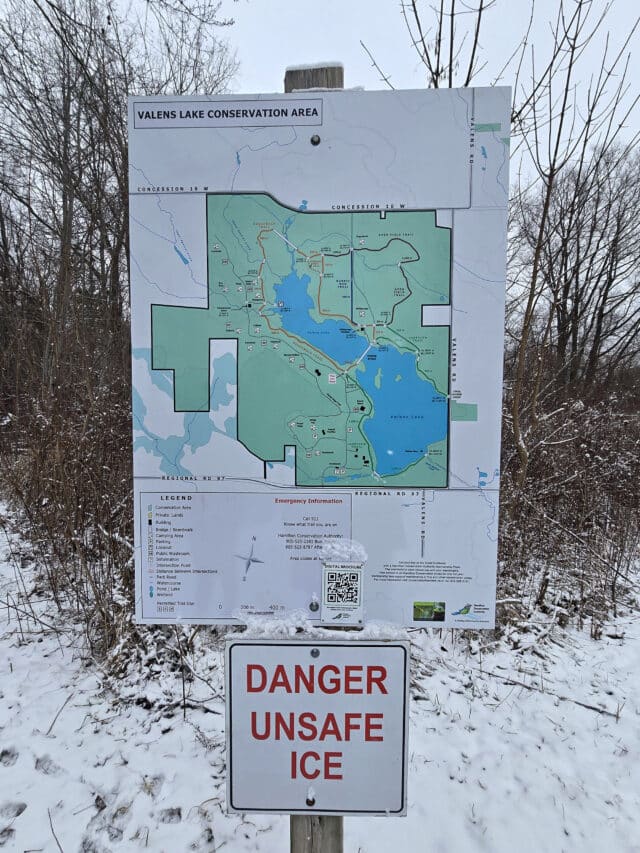 Winter Camping at Valens Lake Conservation Area - Review/Guide - 2 ...