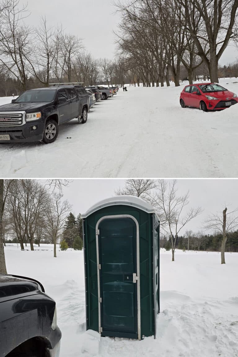 Winter Camping at Valens Lake Conservation Area - Review/Guide - 2 ...