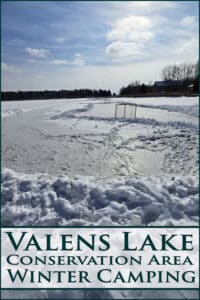 Winter Camping at Valens Lake Conservation Area - Review/Guide - 2 ...