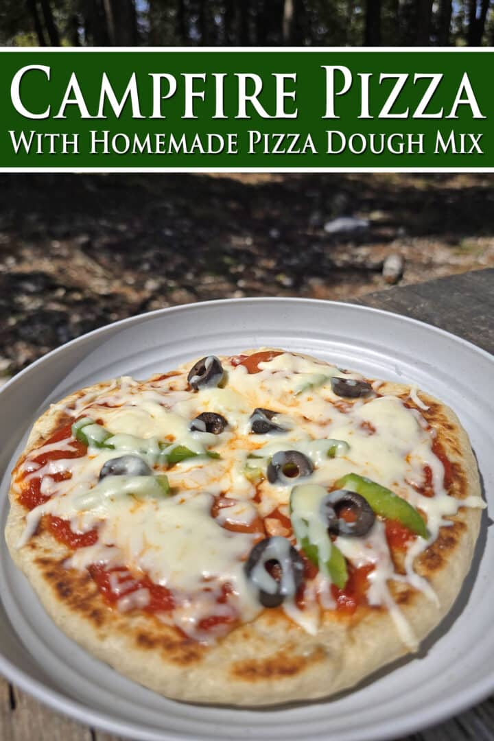 Campfire Pizza - How to Make Pizza When Camping - 2 Nerds In A Truck