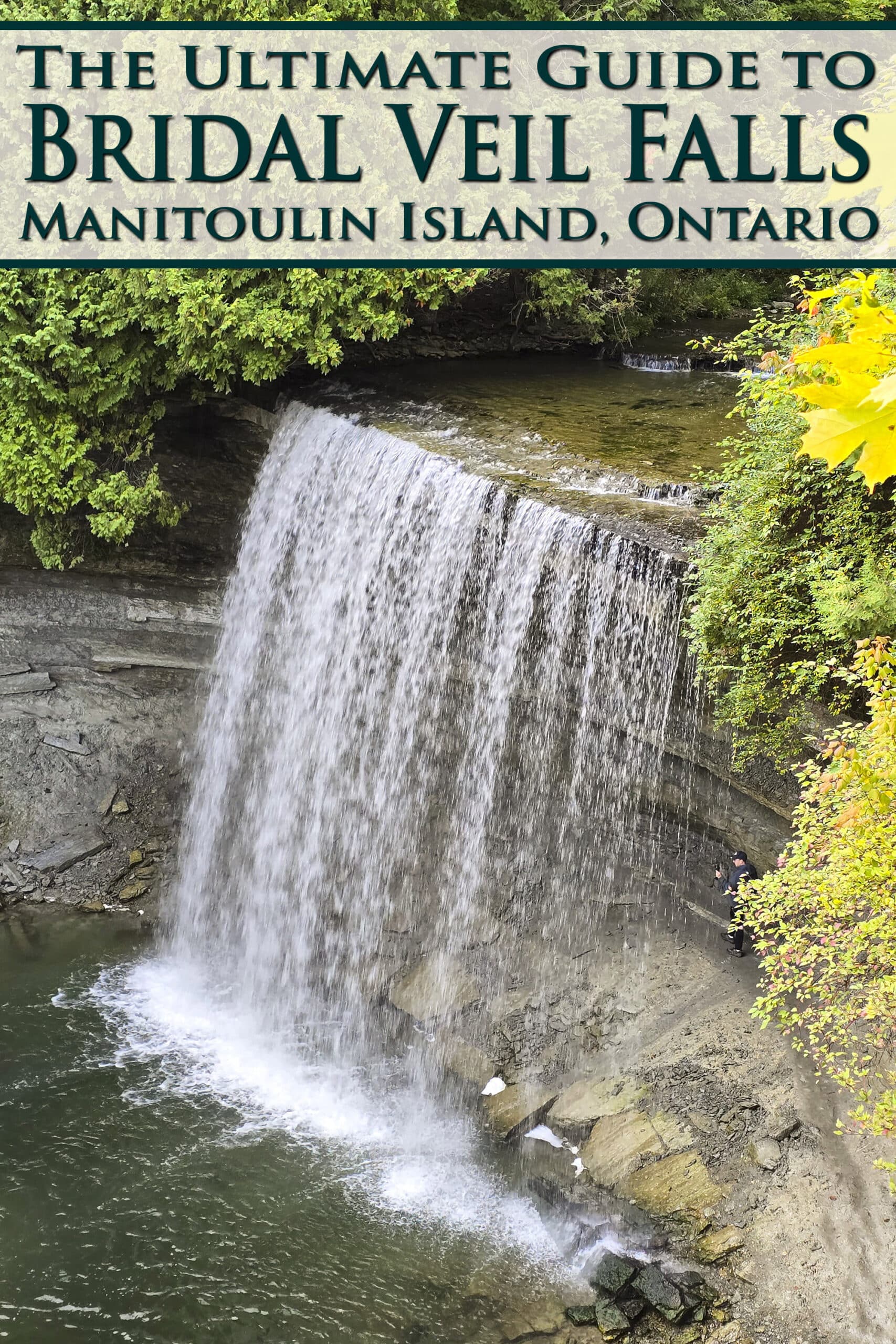 Bridal Veil Falls Manitoulin Island Ontario Canada 2 Nerds In A Truck