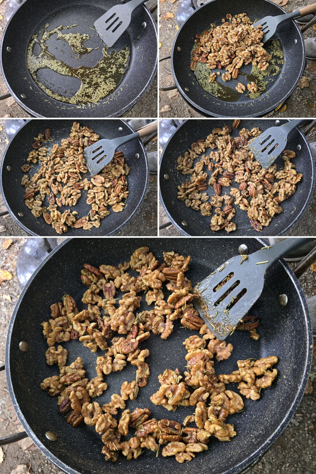 Thanksgiving Trail Mix Recipe [with Maple Rosemary Glazed Nuts!] - 2 ...