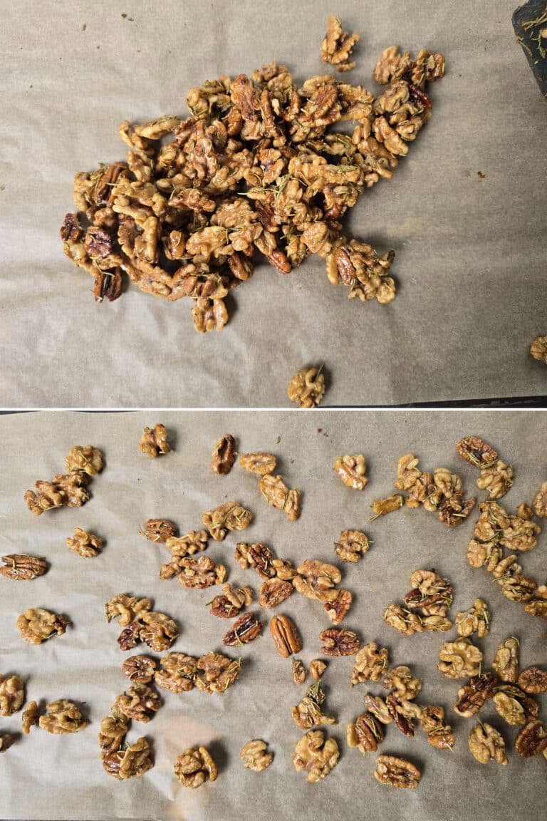 Thanksgiving Trail Mix Recipe [with Maple Rosemary Glazed Nuts!] - 2 ...
